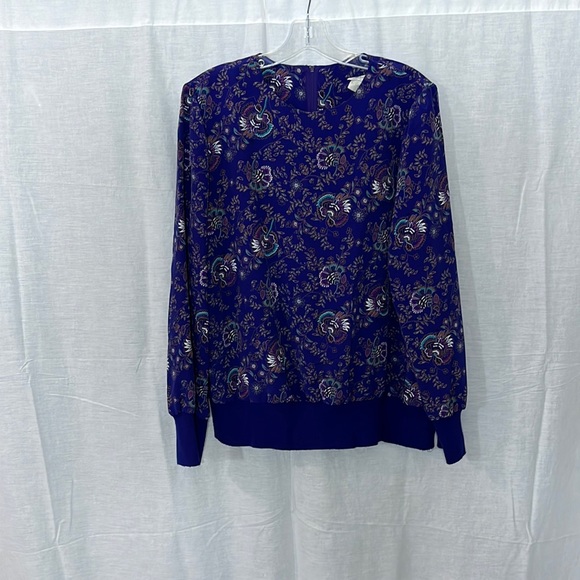 Alan Stuart | Tops | Vintage Stuart Alan Petites Blouse | Poshmark